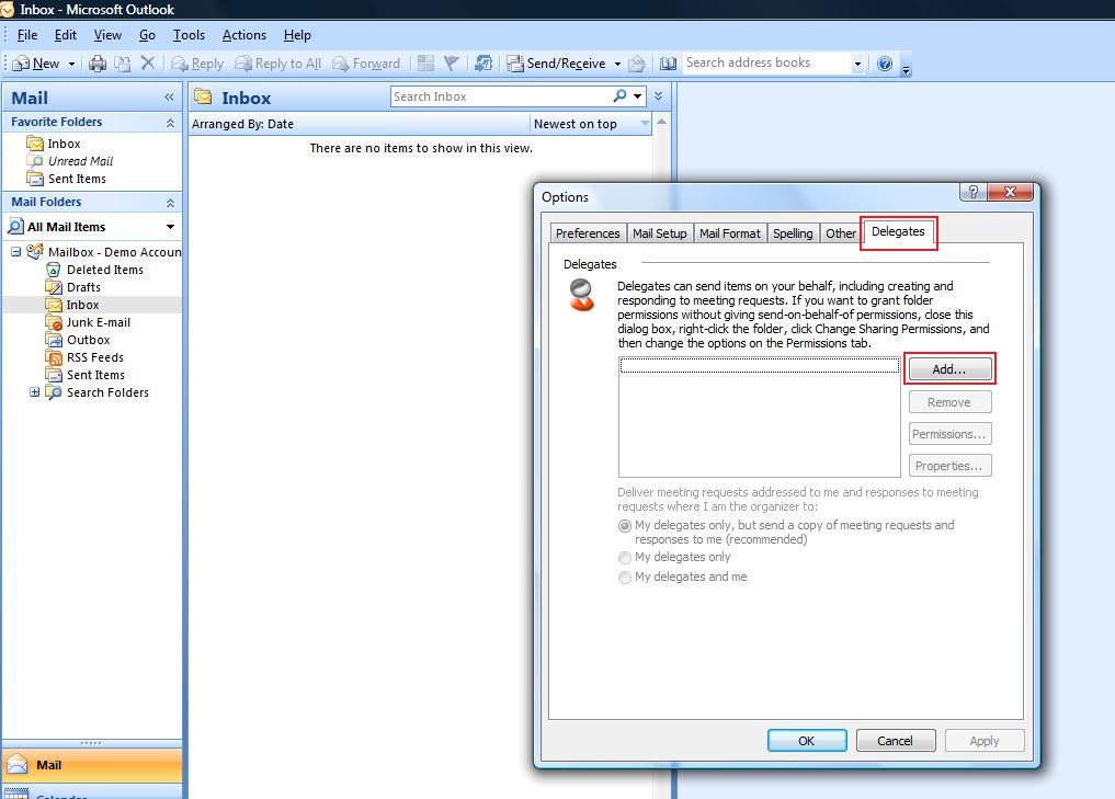 How To Add a Delegate and Set Permissions - Knowledgebase - IBSPoint.com